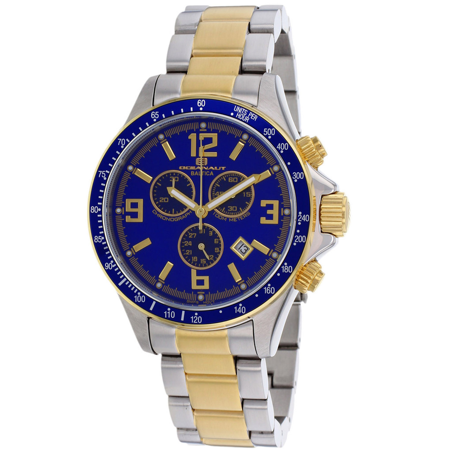 Sold out - Oceanaut OC3326 Oceanaut Baltica Swiss Chronograph Two Tone ...