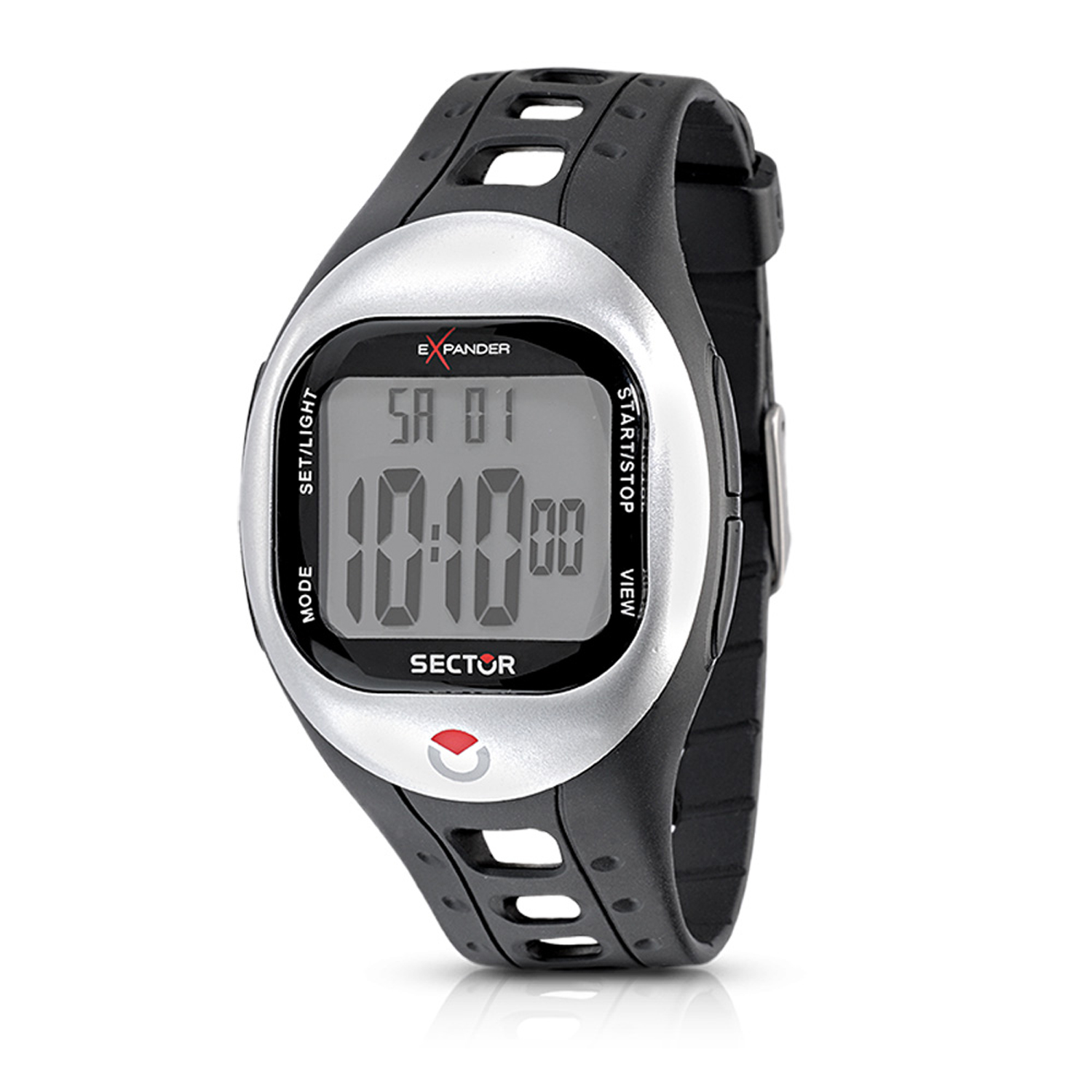 3251173115 Sector Expander Cardio Digital Display Black/Silver + Pack